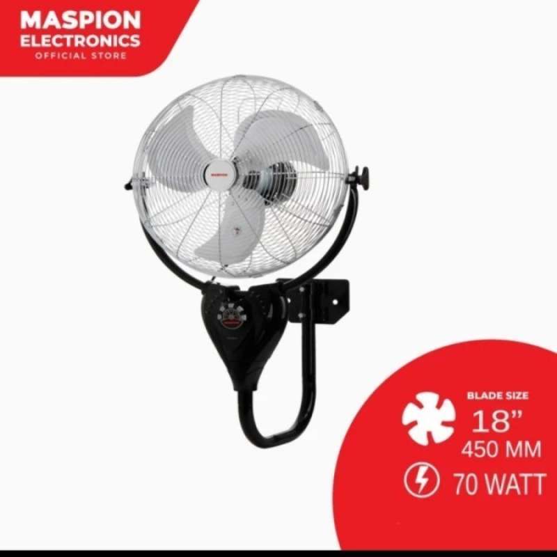 Promo Maspion Kipas Angin Power Fan Besi Pw1802rc 18inch Pw 1802 Rc Diskon 23% Di Seller Hirai ...