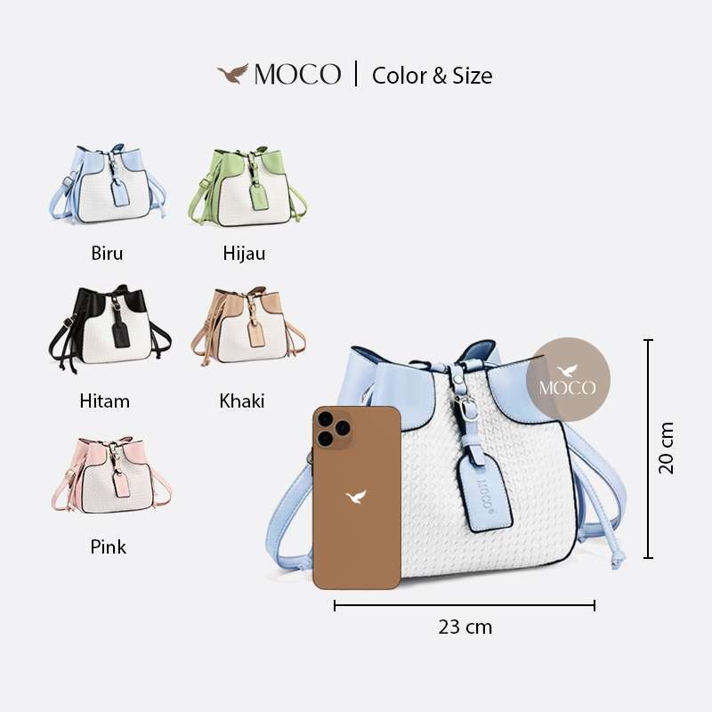 Promo Fashion Tas Sling Lisa Quincy Eksklusif Bag Bucket Kain Anyam Hadiah Untuk Pacar A369 By ...