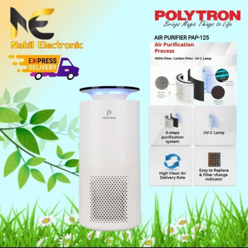 Promo Polytron Pap 125 Air Purifier With Hepa Uv Sterilizer Diskon 23% ...