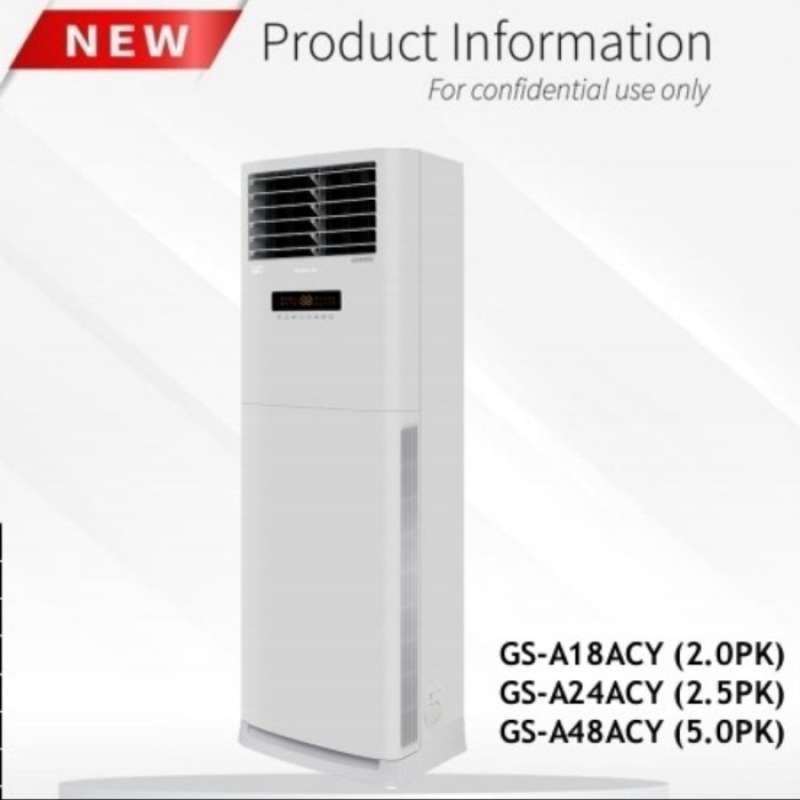 Promo Ac Standing Floor Sharp 5pk Gs-a48acy Diskon 23% Di Seller ...