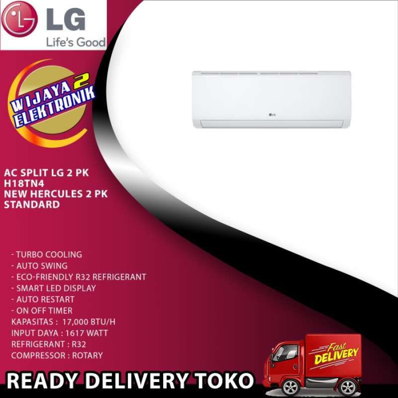 Promo Ac Split Lg 2 Pk H18tn4 New Hercules 2 Pk Standar Diskon 23% Di ...