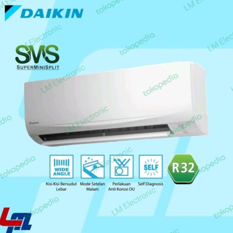 Promo Daikin Ac 2pk Standard R32 Ftc50nv15 / Ft-c50nv14 Diskon 23% Di Seller Aramaki Store ...