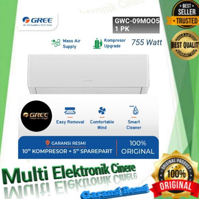 Promo Gree Gwc-09moo5 Ac Split Standard Moo 5 Series 1 Pk Diskon 23% Di ...