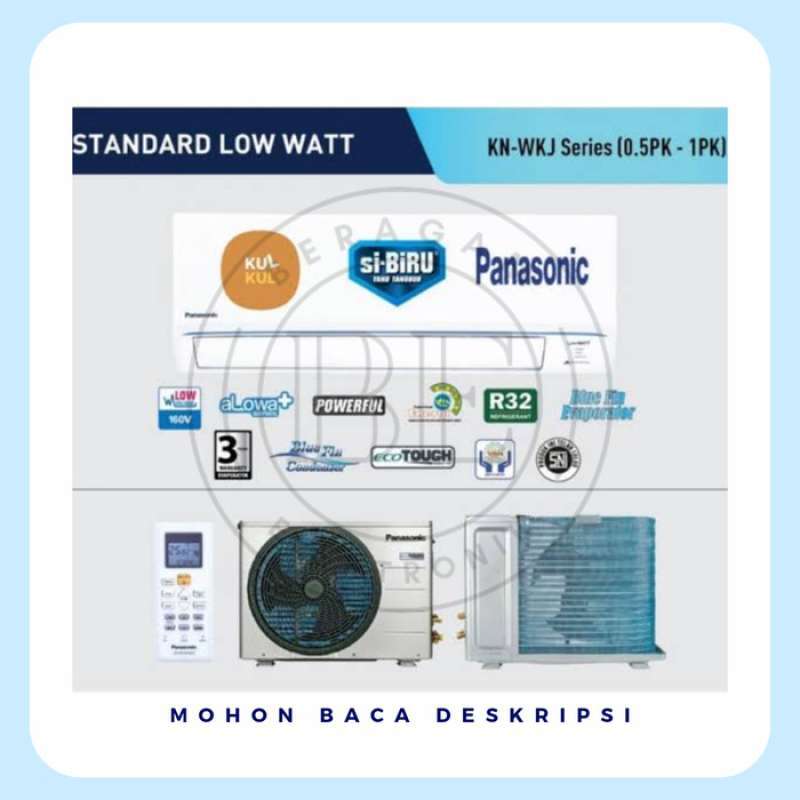 Promo Panasonic Ac 1 Pk Yn 9 Wkj Standar Garansi Resmi Eco Tough ...