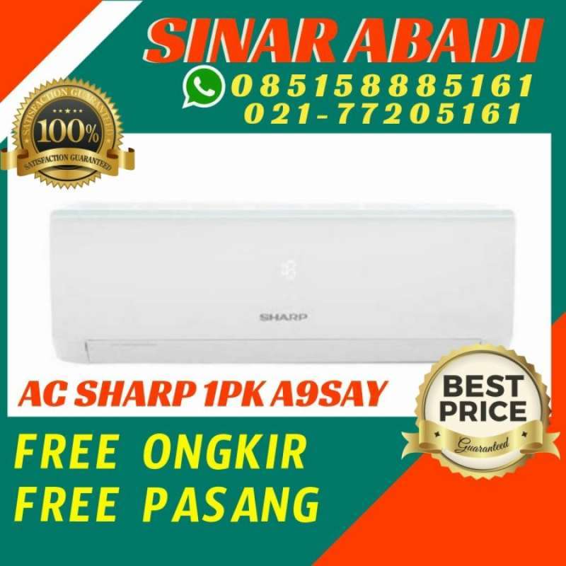 Promo Ac Sharp 1pk Ah A9say Free Pasang+free Ongkir Depok Diskon 23% Di Seller Komiyama Store ...