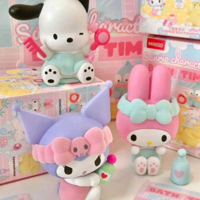 Jual Bisa Pilih Open Box Blind Box Sanrio Bath Time Mandi Confirmed Selected Blindbox Bb Miniso ...