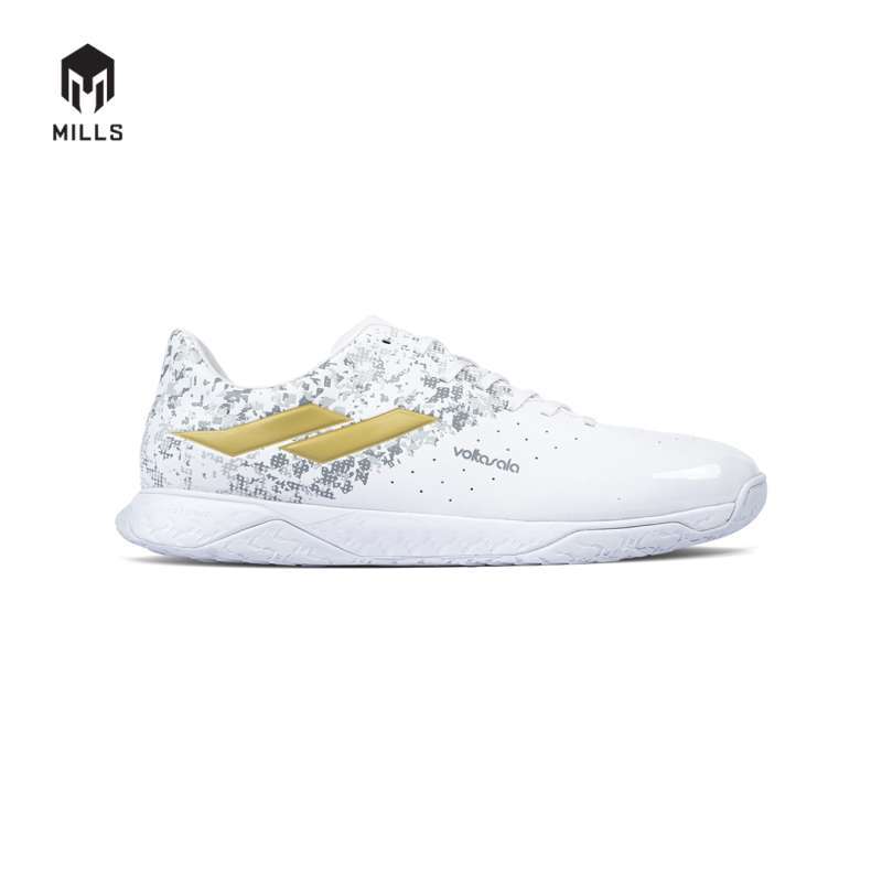 Jual Mills Sepatu Futsal Voltasala Heizt White / Gold 9501205 - 39 Di ...