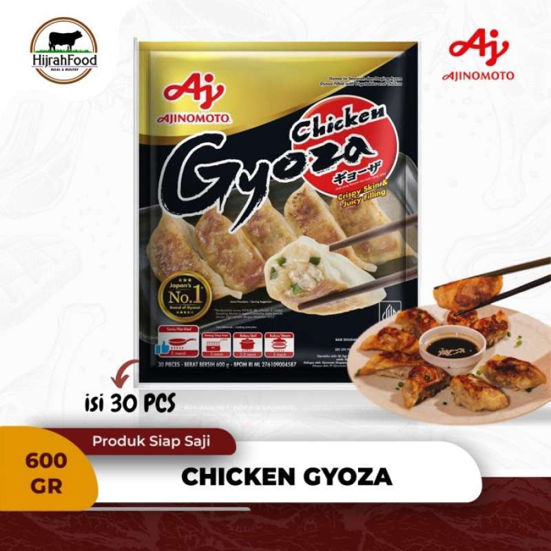Jual Japanese Chicken Gyoza Premium Ajinomoto | Dumpling Ayam & Sayur ...