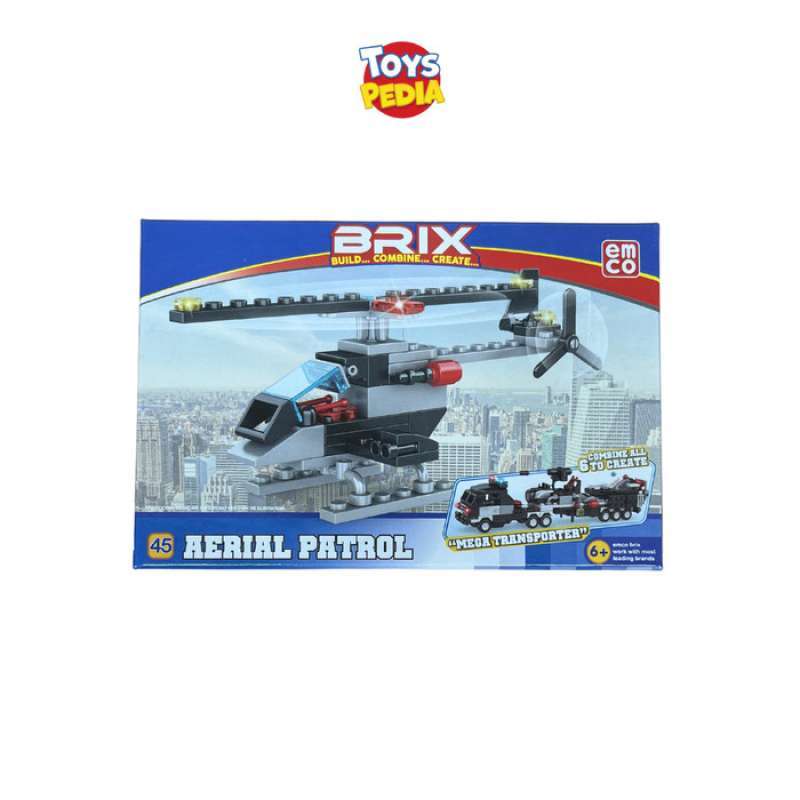 Promo Mainan Bricks Anak Building Blocks Emco Brix 8000 Series 12 Asst ...