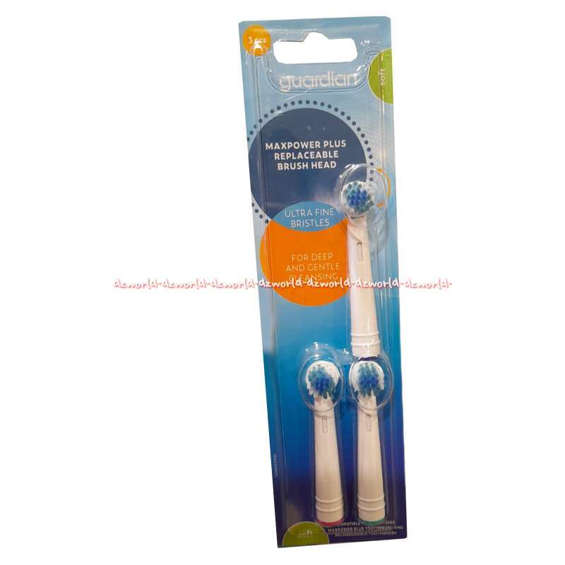 Jual Guardian Maxpower Plus Replaceable Brush Head Toothbrush Refill ...
