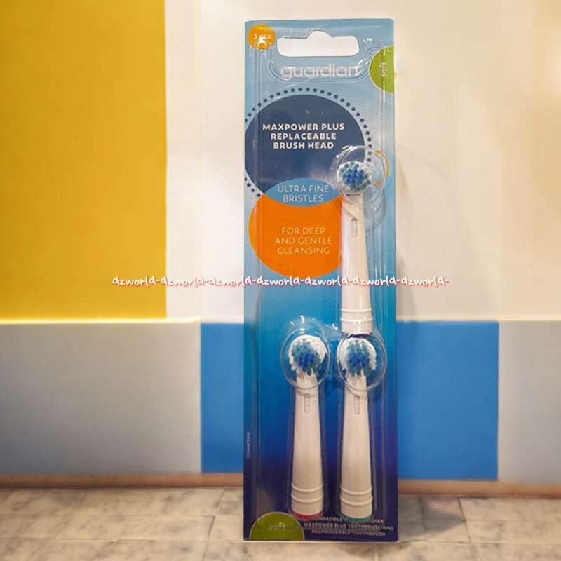 Jual Guardian Maxpower Plus Replaceable Brush Head Toothbrush Refill ...