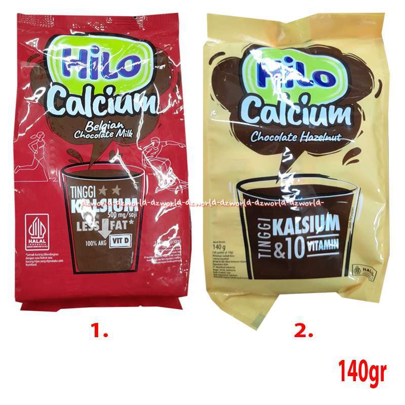 Promo Hilo 4sachet Calcium Belgian Chocolate Milk Vanilla Susu Hailo 4 ...