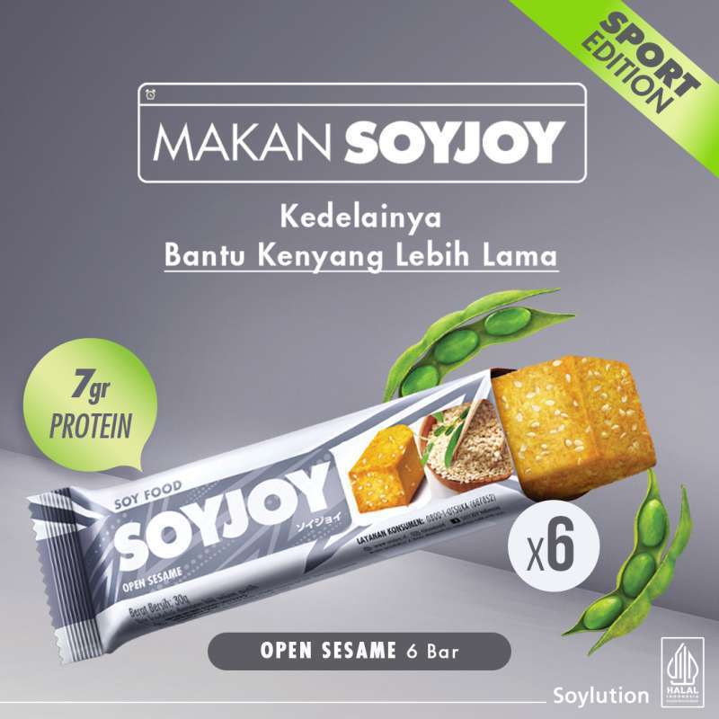 Promo Promo - Soyjoy Open Sesame [30 G X 6] Get Free Nivea Fruity Shine Strawberry Lip Balm ...