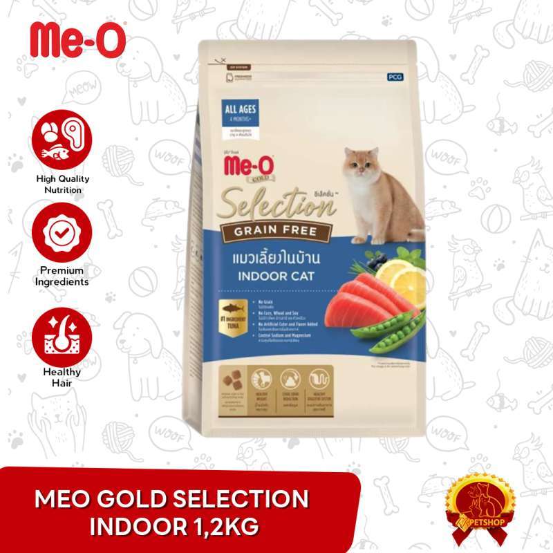Promo Makanan Kucing Meo Gold Selection Adult Kitten Cat Food 1.2 Kg ...