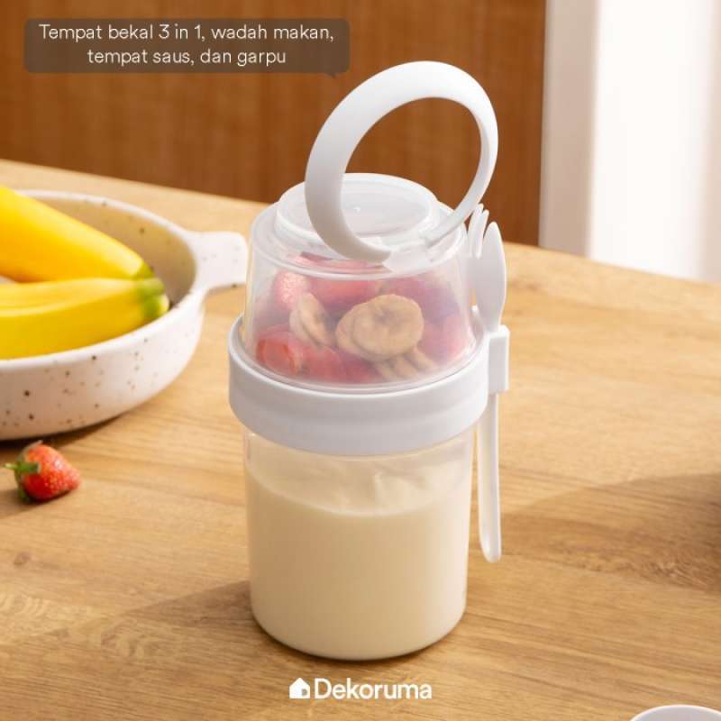 Promo Dekoruma Sasori Tempat Makanan 2 Sisi / Two Way Food Container ...