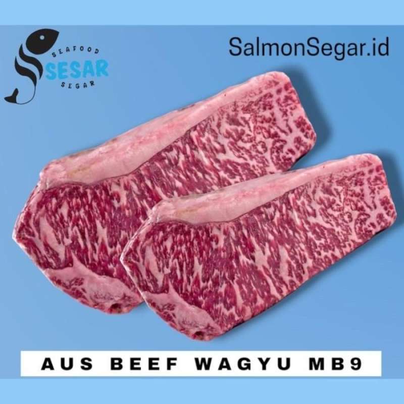 Jual Australian Wagyu Topside Mb9 - Beef Steak Wagyu Marbling - 150 ...