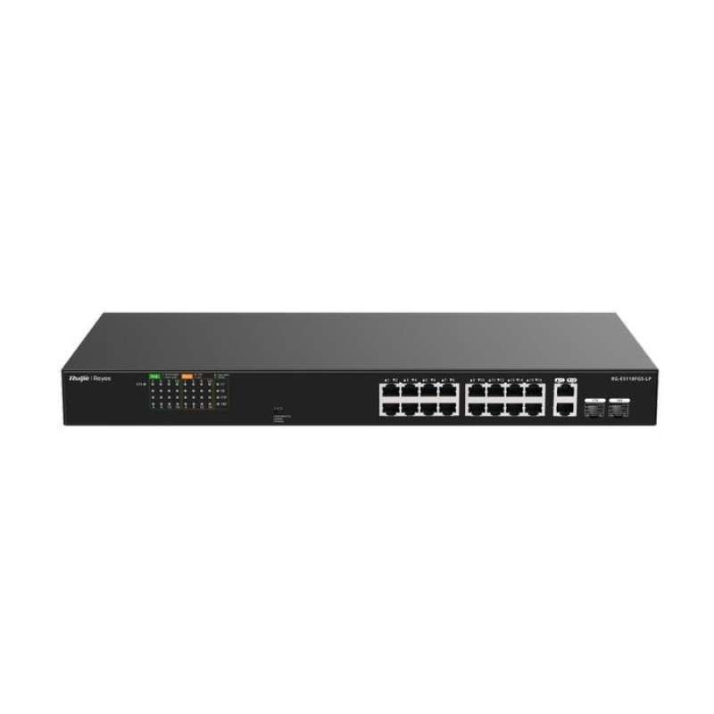 Jual Ruijie Rg-es118fgs-lp, 16-port 10/100 Mbps 2-port Gigabit ...