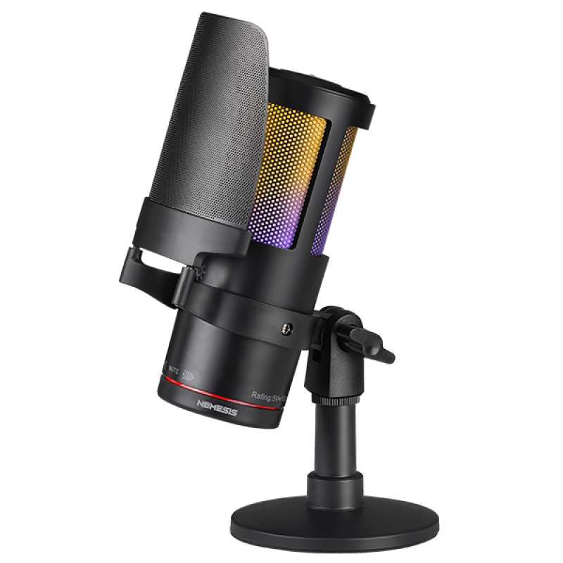 Jual Microphone Nyk Nemesis Mcn-10 Mcn10 Lumos Rgb | Usb Condenser Mic ...