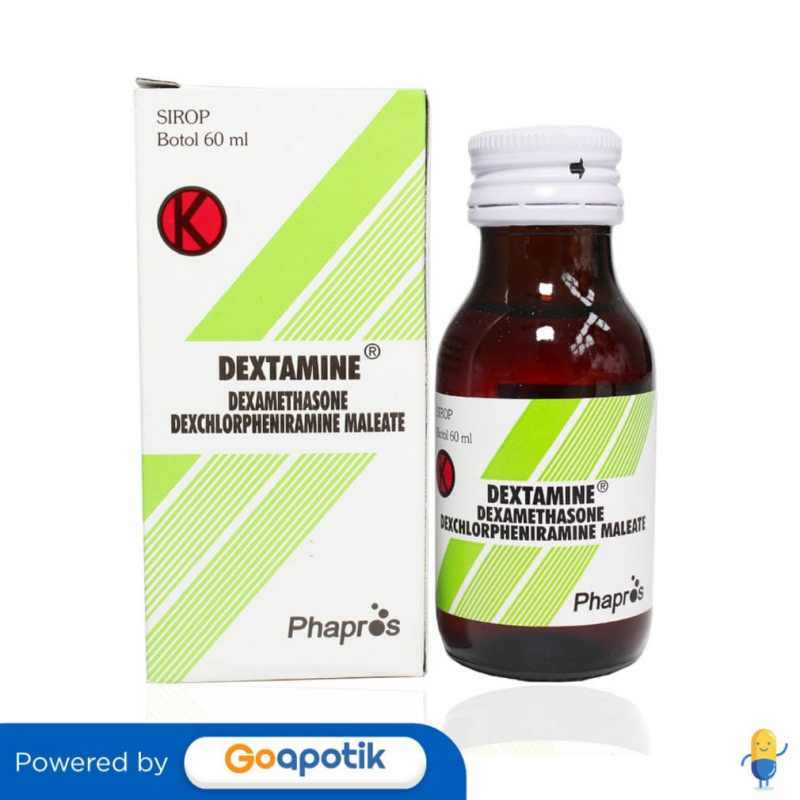 Jual Dextamine Syrup 60 Ml Botol Di Seller Apotek Klengkang Farma ...