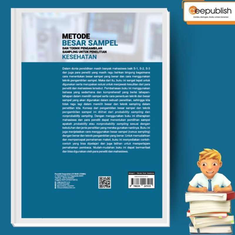 Jual Buku Metode Besar Sampel Dan Teknik Pengambilan Sampling Di Seller ...