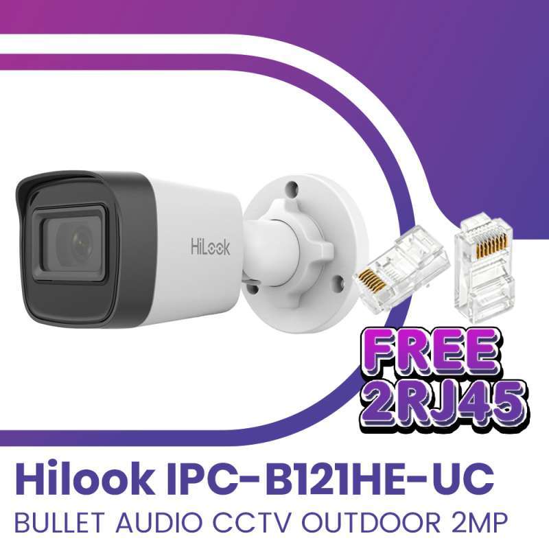 Jual Hilook Ipc B121he-uc 2mp Bullet Audio Cctv Outdoor Di Seller ...