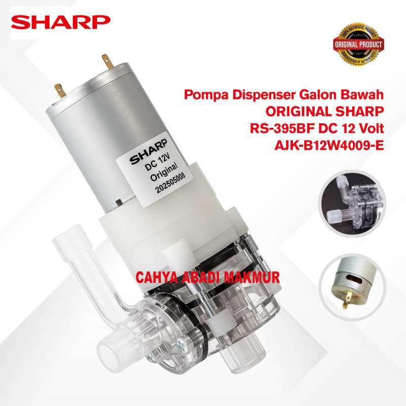 Jual Dinamo Pompa Dispenser Galon Bawah Original Sharp Rs-395bf 12v DC ...