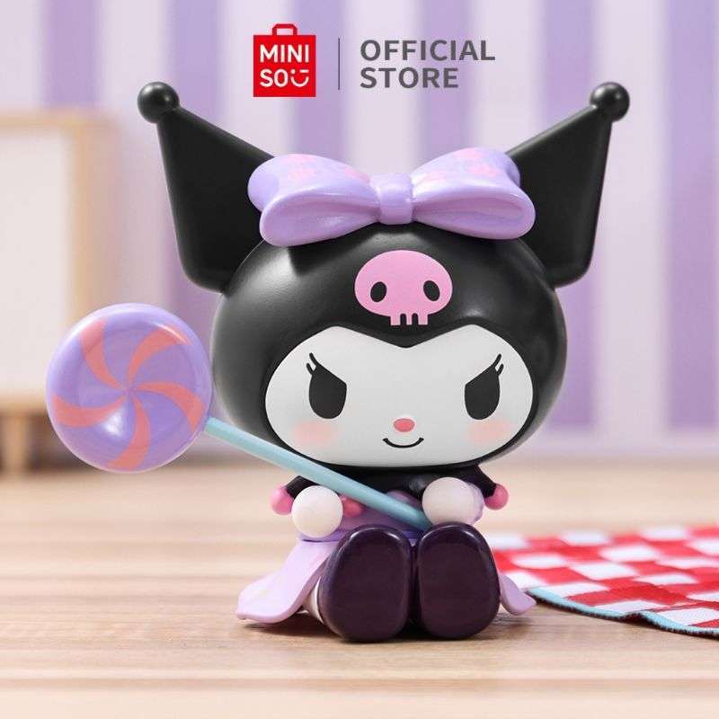 Jual Miniso X Sanrio Blind Box Kuromi Ornamen Mini Action Figurine ...
