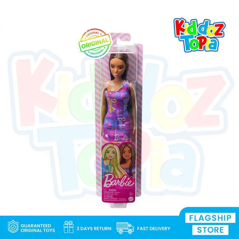 Promo Boneka Barbie Basic Baju Motif Bunga Flower Dress Original Entry ...
