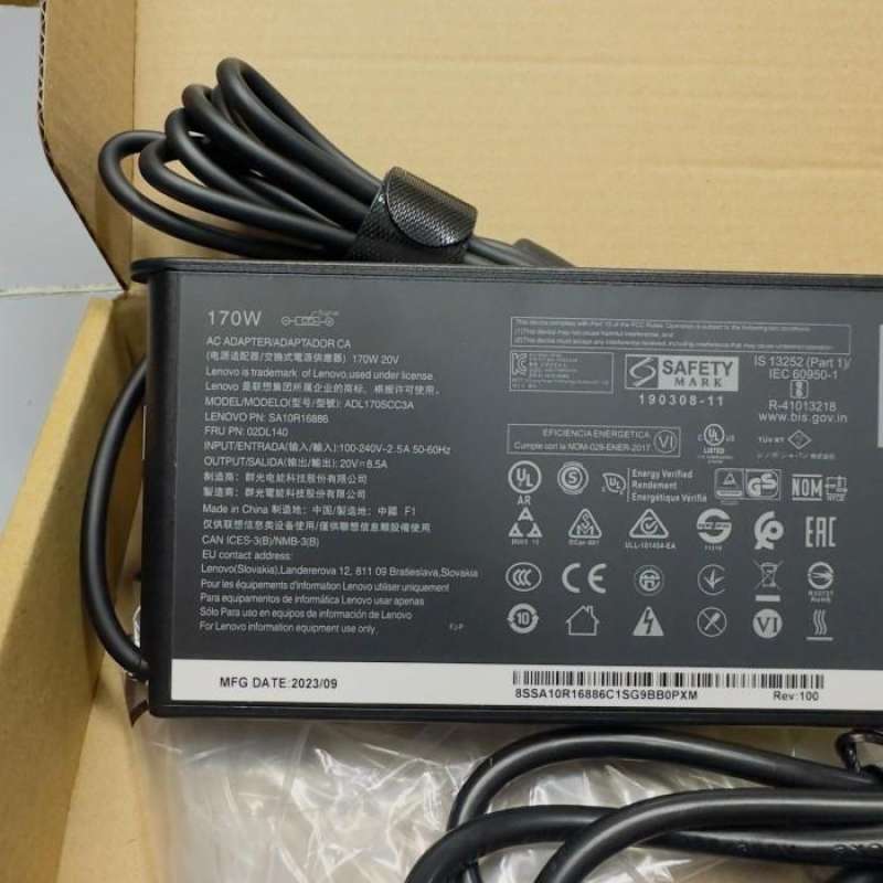 Daftar Harga Adaptor Charger Lenovo Legion 5 🔥 Original & Spesifikasi ...