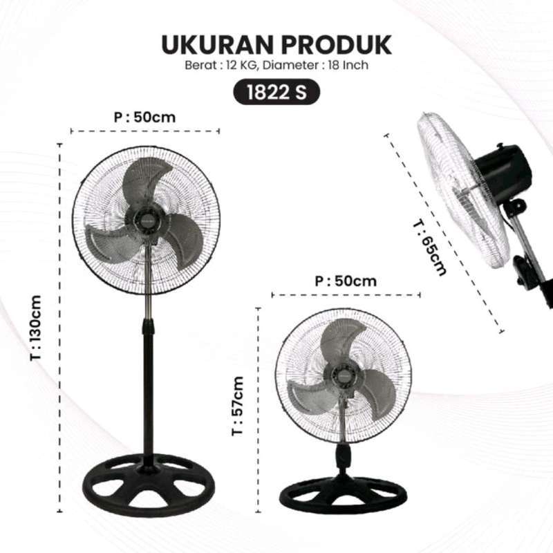 Jual Mito Kipas Angin 1822 S 3 In 1 Di Seller Departemen Elektronik ...