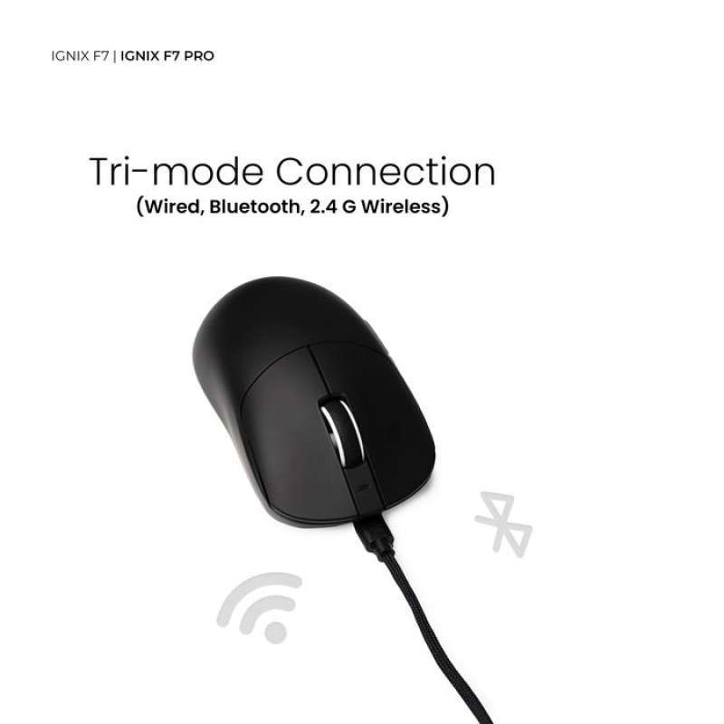 Jual Vortexseries Ignix Series F7 Mouse | Ultra Light Wireless Tri Mode ...