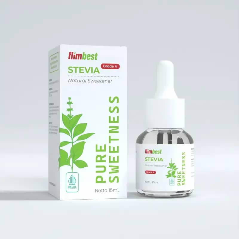 Promo Flimbest Gula Stevia Original Pemanis Alami - Grade A (premium ...