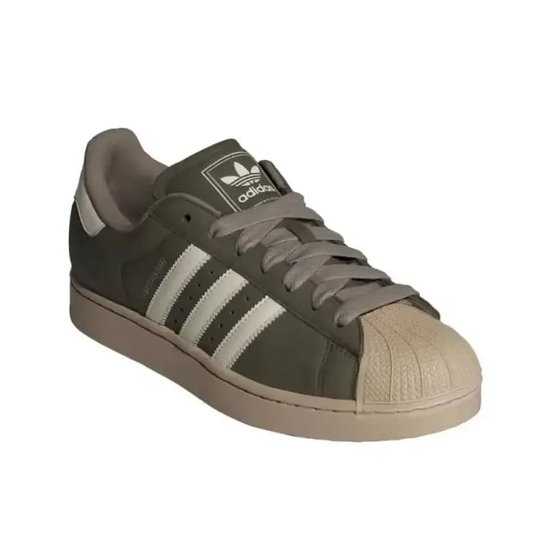 Jual Sepatu Sneakers Pria Superstar Ii - Olive Strata (ih9315) Original ...