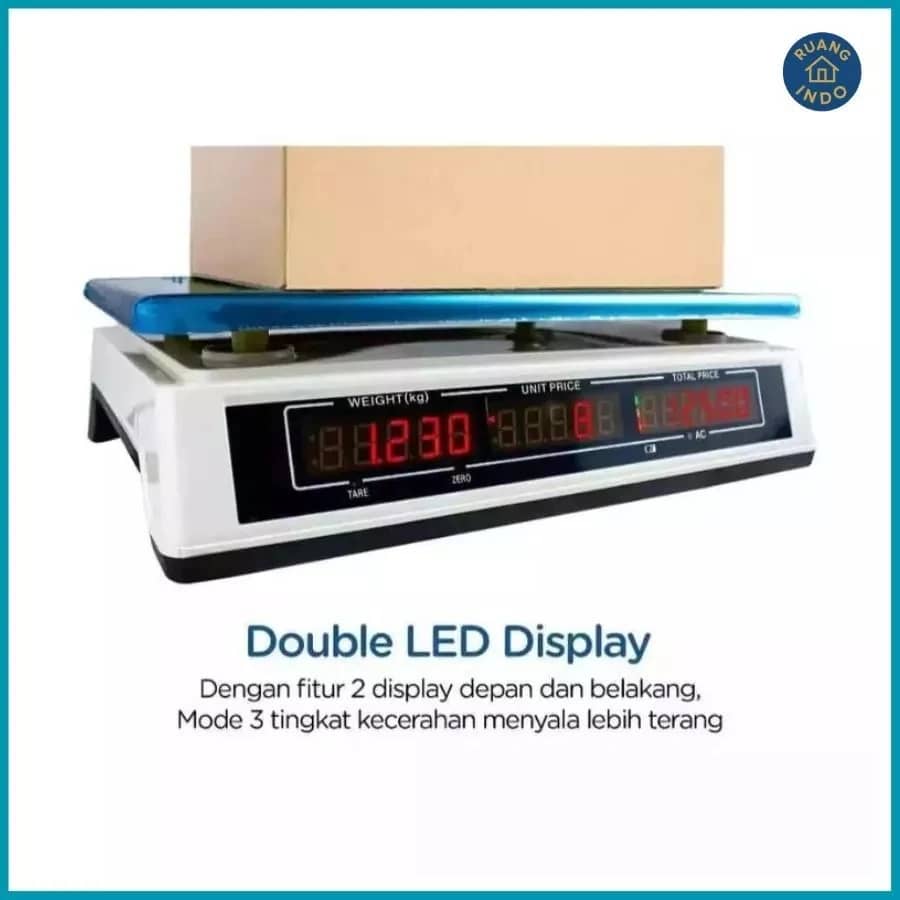 Jual Omicko Timbangan Dapur Digital 40kg Buah Sayur Laundry Sembako ...