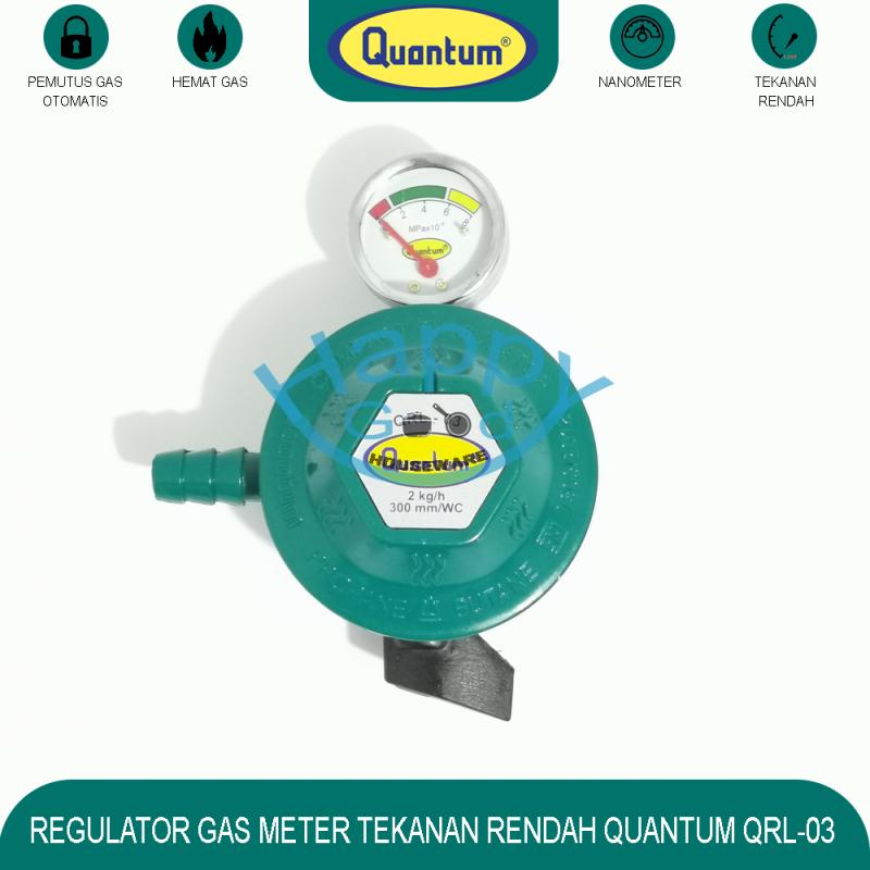 Promo Quantum Regulator Gas Meter Tekanan Rendah Qrl-03 Diskon 13% Di ...