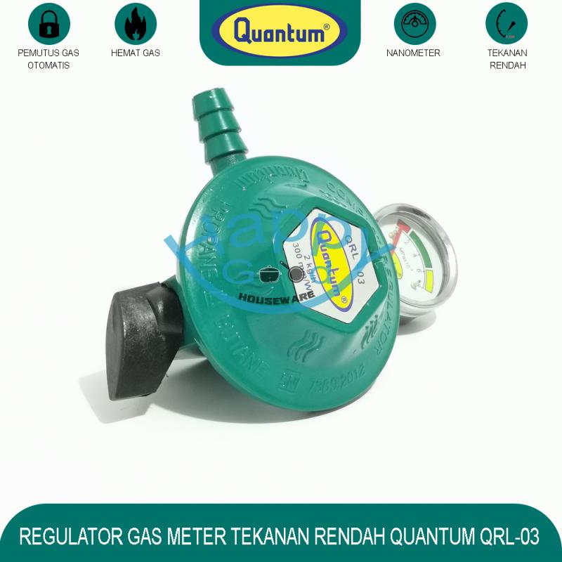 Promo Quantum Regulator Gas Meter Tekanan Rendah Qrl-03 Diskon 13% Di ...