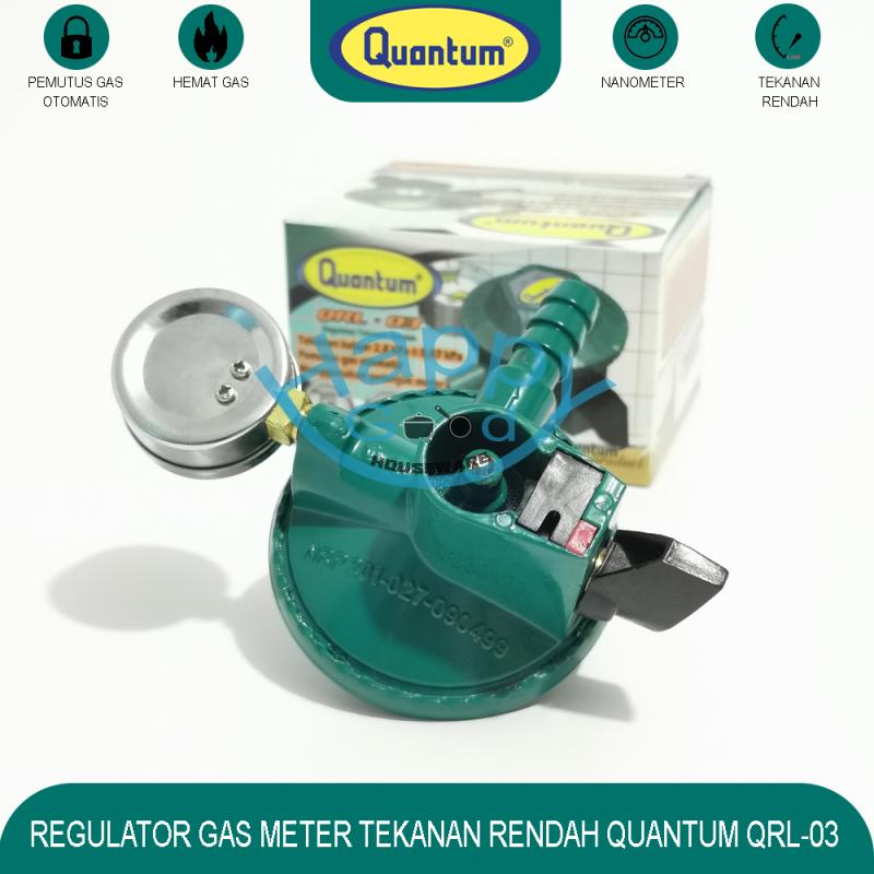 Promo Quantum Regulator Gas Meter Tekanan Rendah Qrl-03 Diskon 13% Di ...