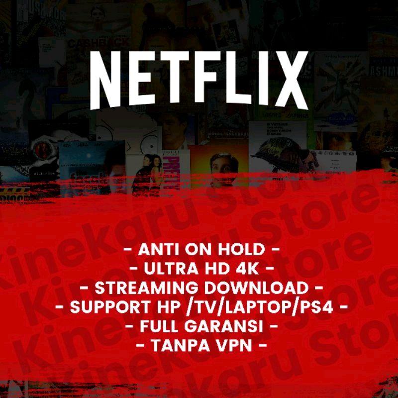 Jual NETFLIX PREMIUM SHARING DAN PRIVATE TANPA VPN - PRIVATE 1 BULAN di ...