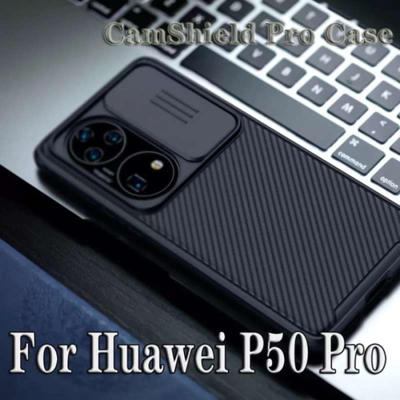 Jual Huawei P50 Pro Nillkin Camshield Pro Hard Case Cover Pc Soft Di ...