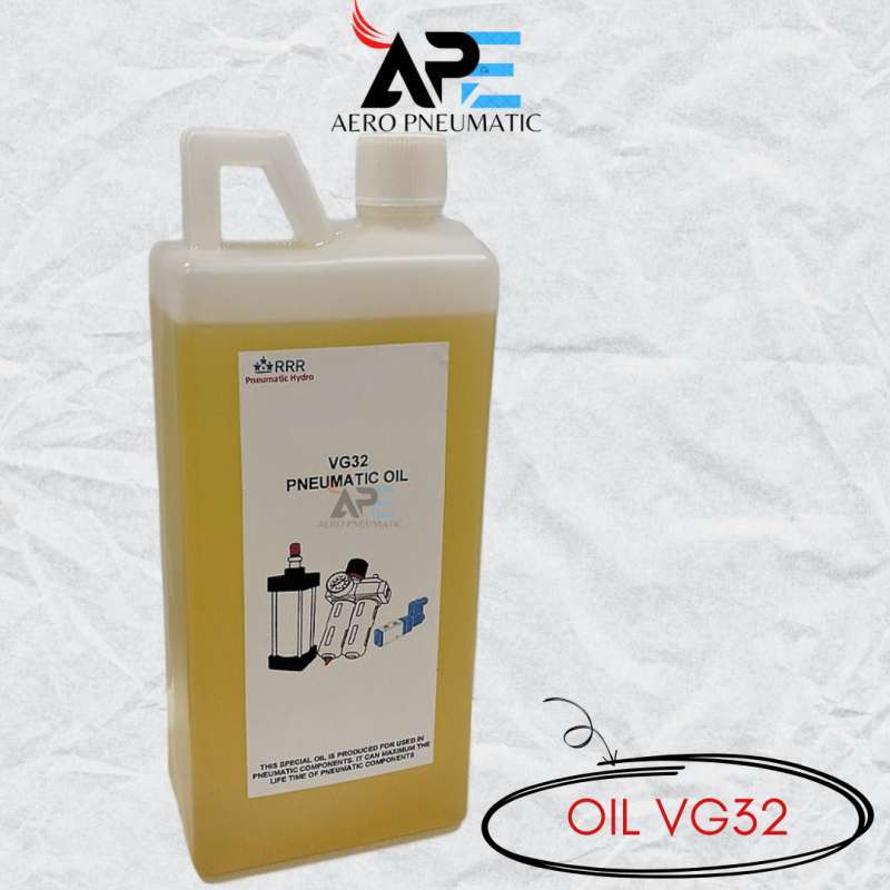 Jual OIL / OLI PNEUMATIC LUBRICATOR VG32 1LITER / 1 LITER / 1000ml ...