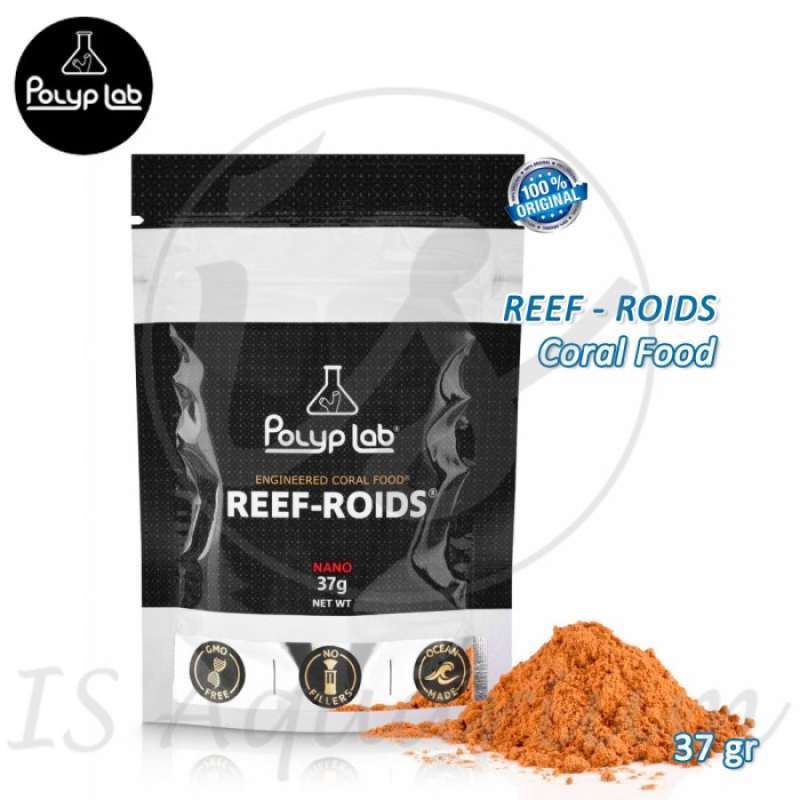 Promo Polyplab Reef Roids 37gr Makanan Coral Food Vitamin Diskon 23% di ...