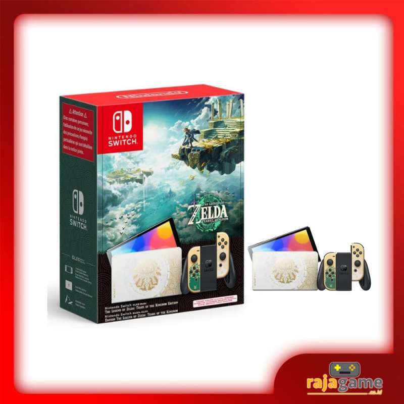 Promo Nintendo Switch OLED Console The Legend of Zelda: Tears of the ...