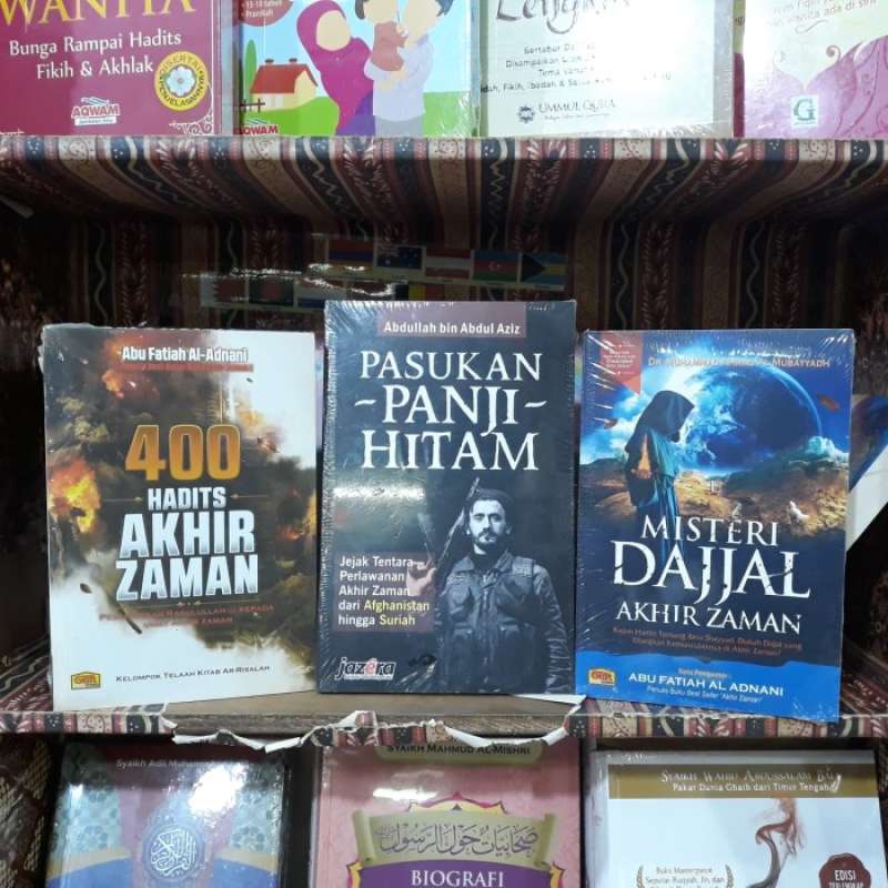 Jual Paket 3 Buku Pasukan Panji Hitam Misteri Dajjal 400 Hadits Akhir ...