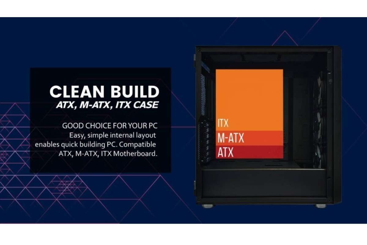 Jual Cube Gaming Stalla White - Atx - Left Side Glass Door - Dust ...