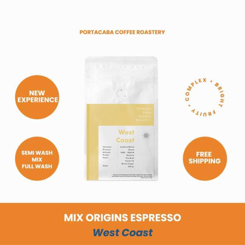 Jual Kopi Malabar Mix Laspada Arabika Portacaba Espresso West Coast ...