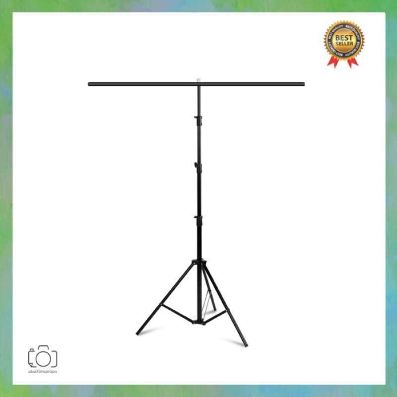 Jual Stand Background Backdrop Photography T-Shape / Tiang Green Screen ...