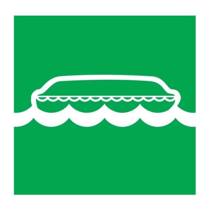 Promo Stiker IMO Safety Lifeboat - IMPA 344050 - IMO Symbols Impor ...