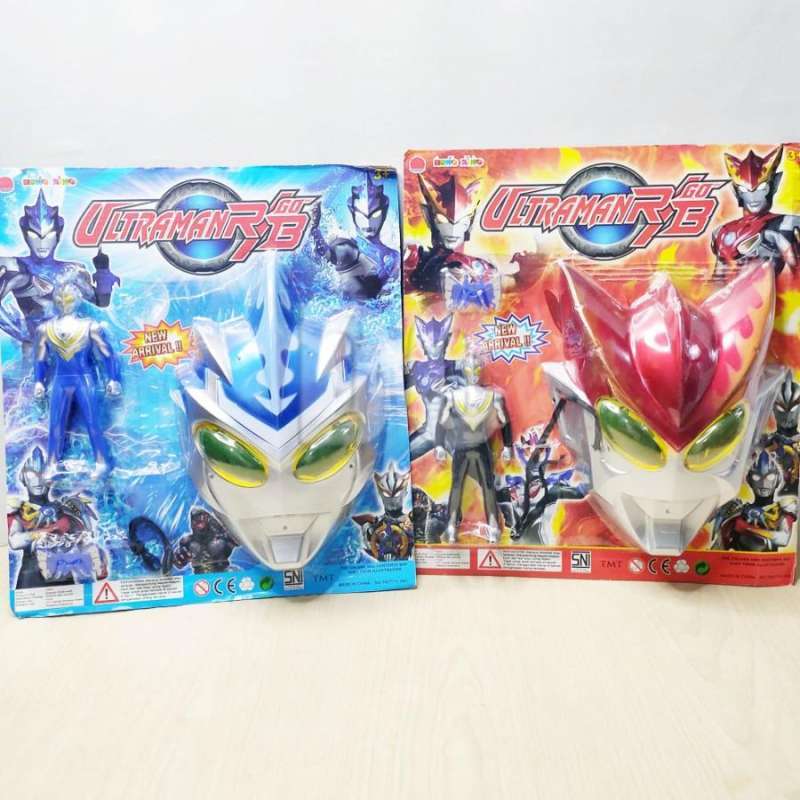 Jual Ultraman R/b Go 713-1 Topeng Action Figure Ultraman Cosplay Mask ...