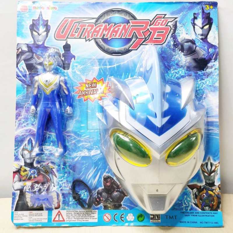 Jual Ultraman R/b Go 713-1 Topeng Action Figure Ultraman Cosplay Mask ...