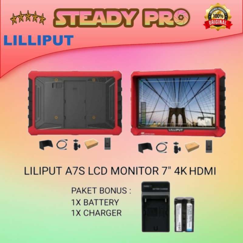 Promo Liliput A7s Lcd Monitor 7 Inch 4k Hdmi Diskon 23% Di Seller Tikno Store - Kalibata, Kota ...